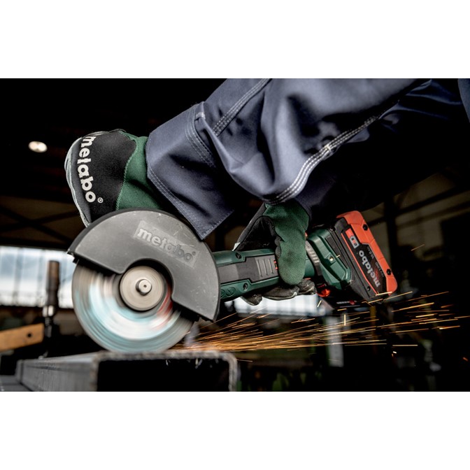METABO WPB 18 LT BL Cordless Angle Grinder Set